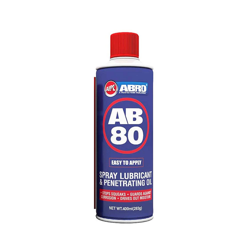 Abro AB-80 Lubricant Spray and Penetrating Oil 400ml – OnlyScrews
