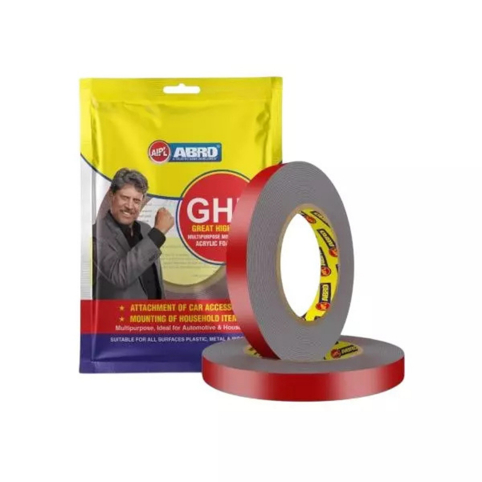 Abro Great High Bond(GHB) Multipurpose Mounting Tape 10mm X 7meters ...