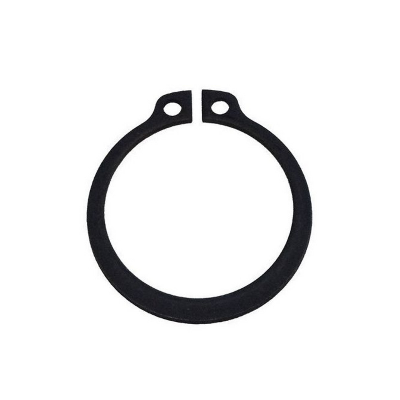 External Circlip for 6mm shaft diameter (Spring Steel black coated ...