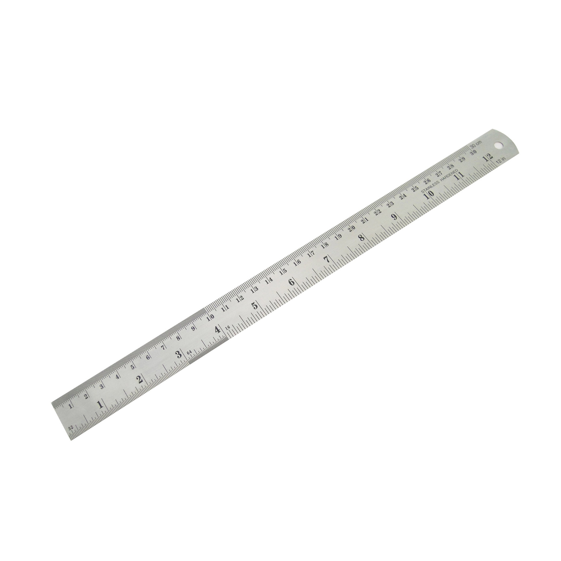 12 inch/30 cm Stainless Steel Metal Ruler/Scale – OnlyScrews