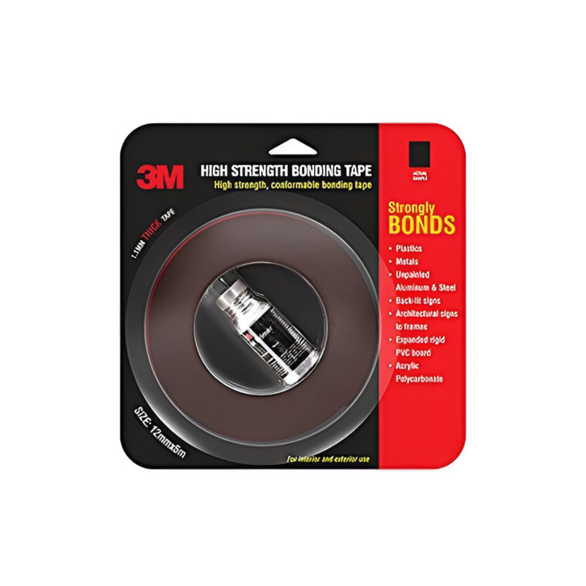 3M™ High Strength Bonding Tape 12mm x 5meters and adhesion 94 primer 1 ...