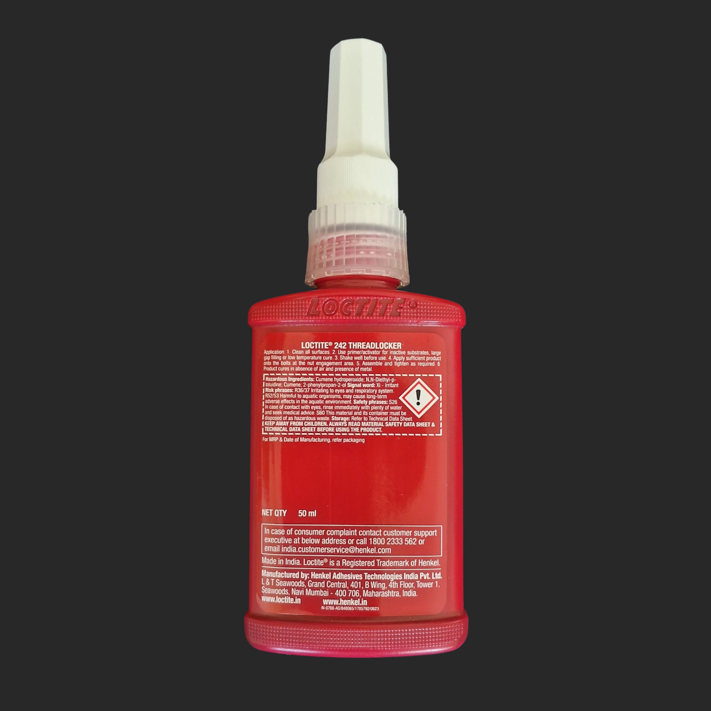 LOCTITE® 242 Medium Strength Thread locking Adhesive (50 ml) – OnlyScrews