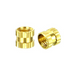 M2 X 3mm Brass Threaded Inserts (Dia. 2mm, Length 3mm) – OnlyScrews