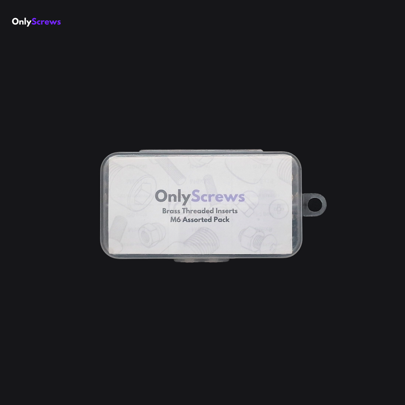 M6 Brass Inserts Assorted Pack – OnlyScrews