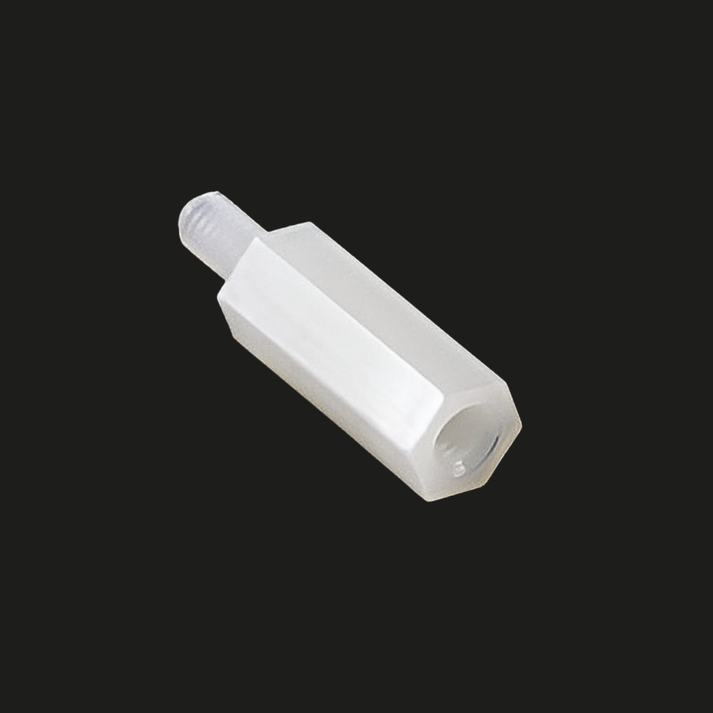 M3 X 10mm Male to Female Nylon Hex Threaded Standoff Spacer – OnlyScrews