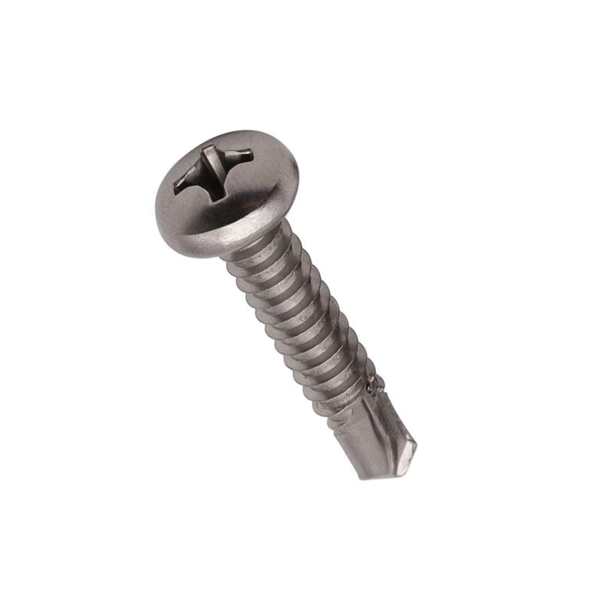 No.8(4.2mm) x 13mm Pan Phillips Self Drilling SS304 Screw (Dia: 4.2mm ...