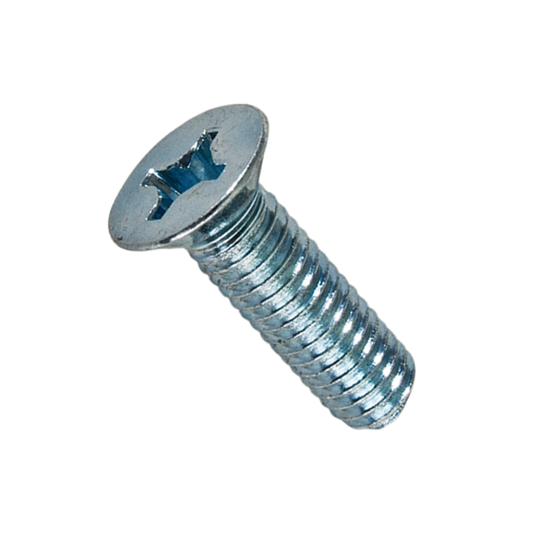 M3 X 6mm Phillips CSK Mild Steel with Nickel Plating Screw (Dia. 3mm ...
