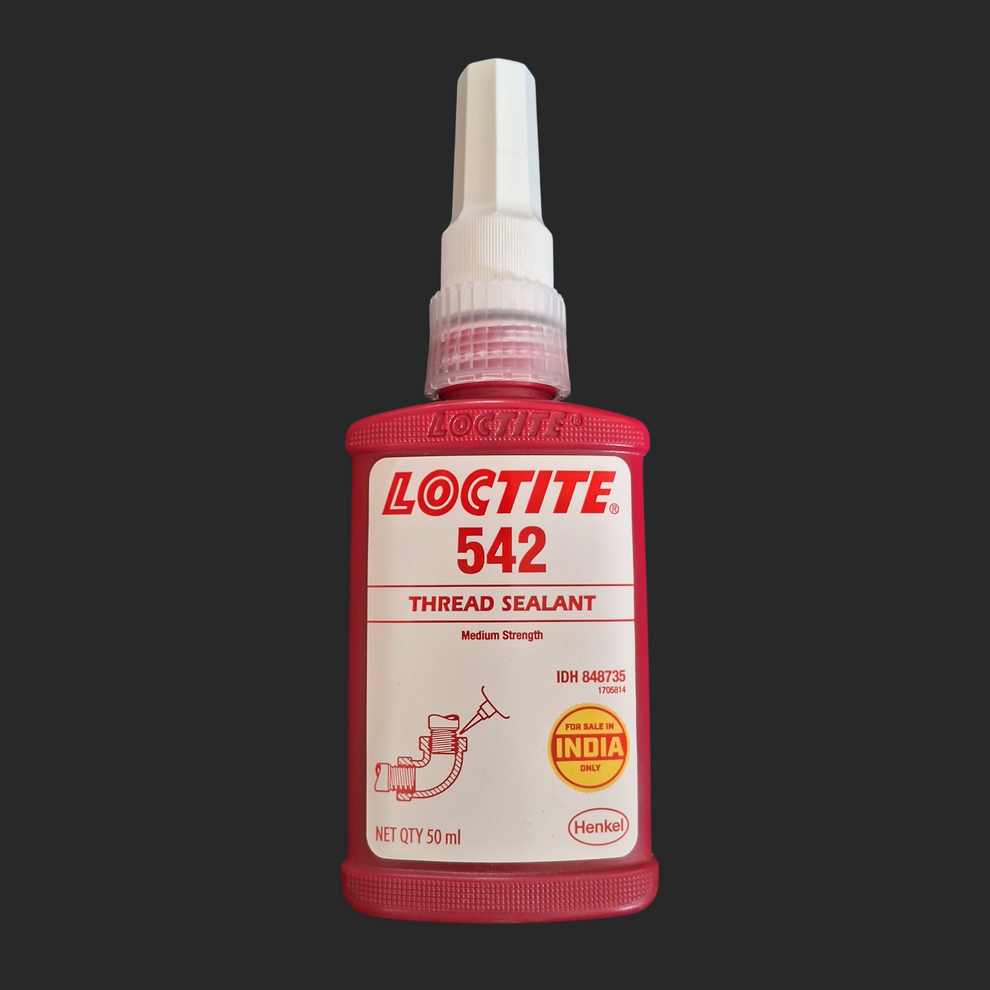 LOCTITE® 542 Medium Strength Thread Sealant (50 ml) – OnlyScrews